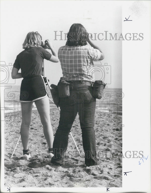 1985 photographers Carla Carlson Monica Neison birdwatchers - Historic ...