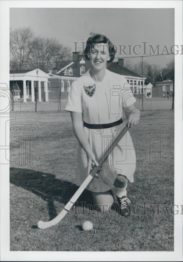 Press Photo Doris Botsch McMahon Boston University Croquet - Historic ...