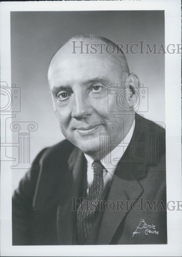 Press Photo George Howerton Dean of Music Northwestern - Historic Images