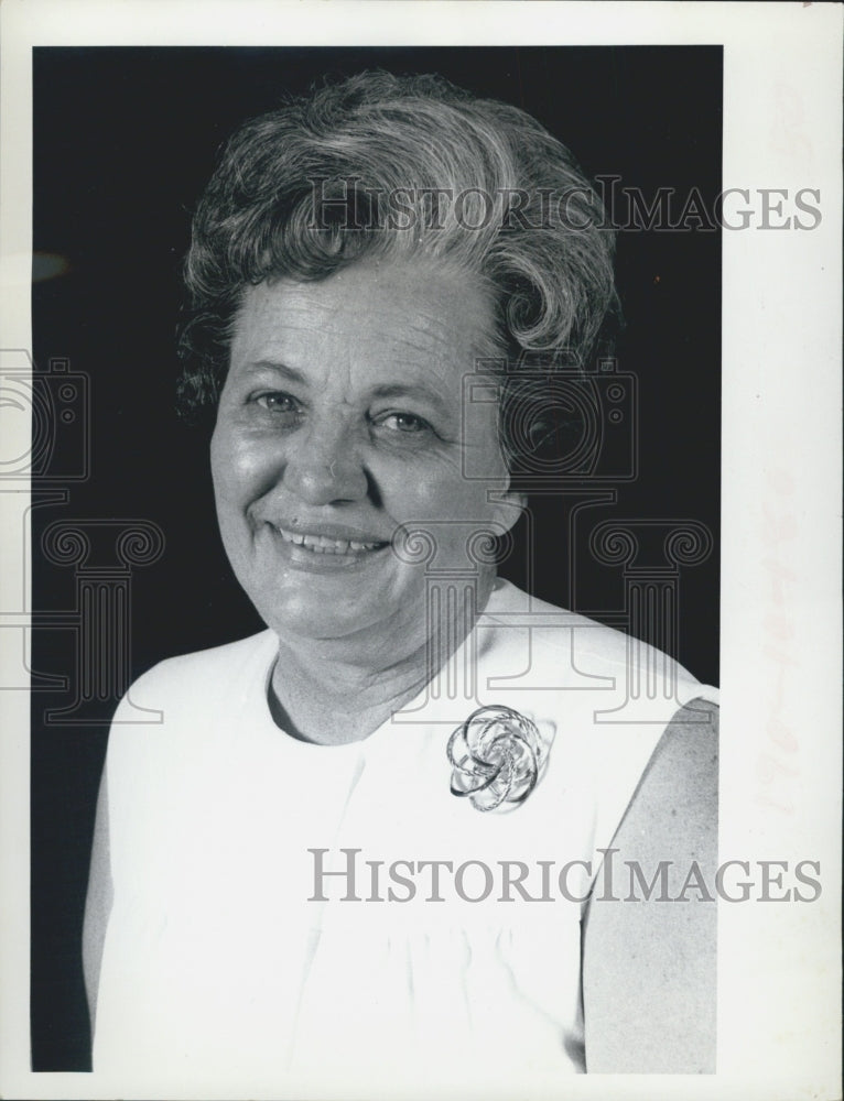 1972 Mrs. Hilton H. Hammond President Garden Club - Historic Images