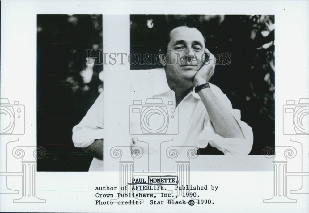 1990 Paul Monette author Afterlife - Historic Images