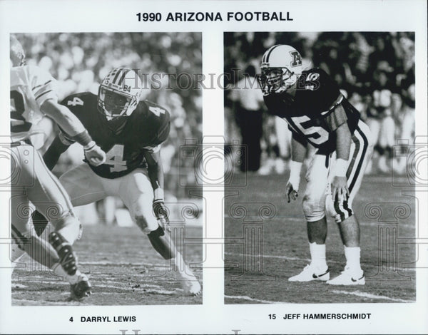 1990 4 Darryl Lewis and 15 Jeff Hammerschmidt - Historic Images