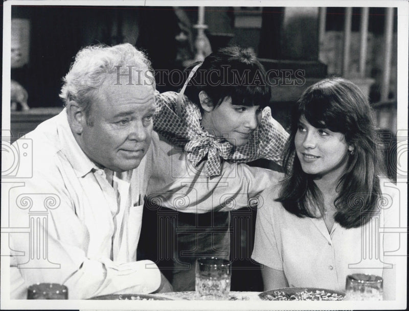 1981 Carroll O'Connor Danielle Brisebois Denise Miller Actors Archie ...