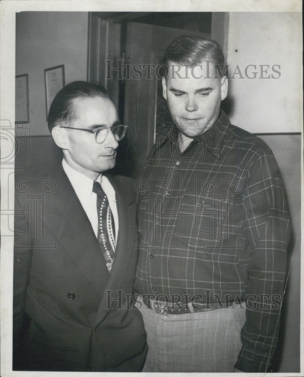 1950 of Crawford Stanley, whose wife was murdered - Historic Images