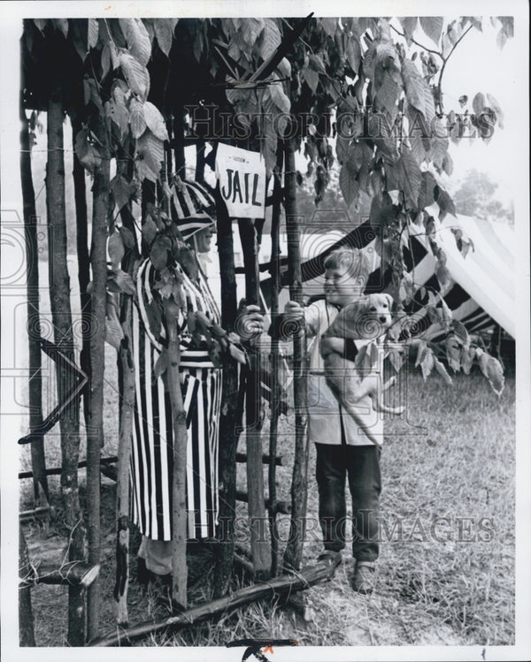 1970 Press Photo Three Oaks Michigan Children Brian Wilkinson Bert Zan ...
