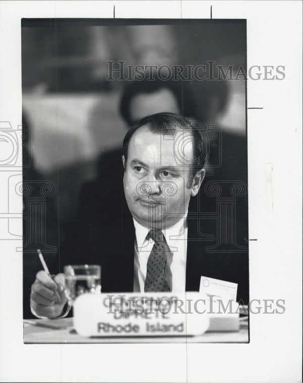 1985 Rhode Island Governor Edward DiPrete National Governors Assn ...