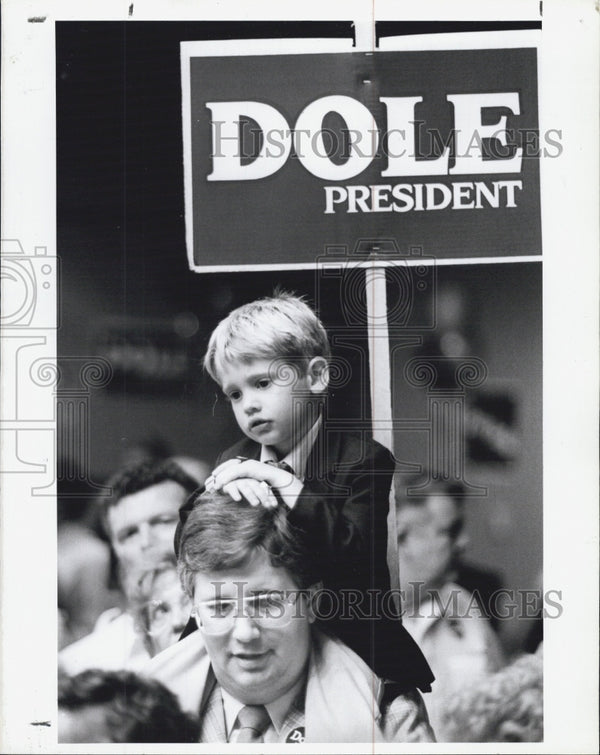 1988 Trenton Roark Falls Asleep During Senator Bob Dole Speech ...