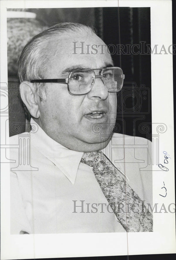 1979 Reverend Harold Popp Candid - Historic Images