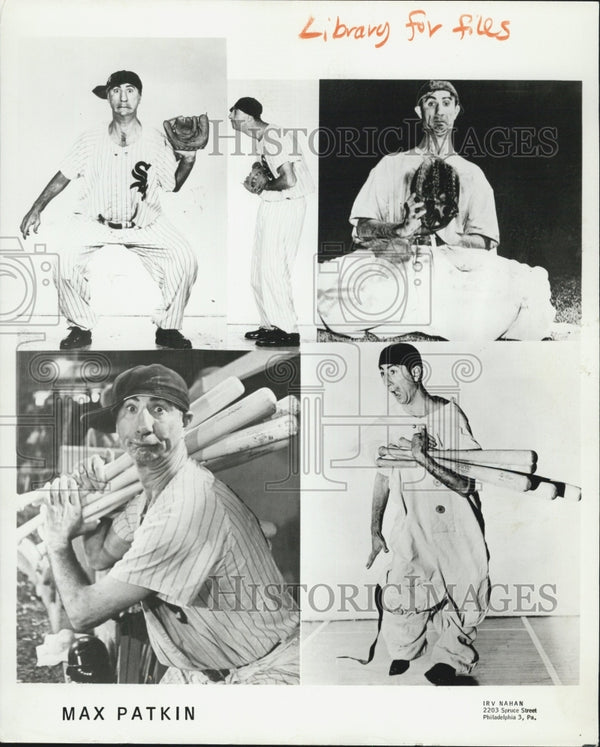 1980 Max Patkin comedian - Historic Images