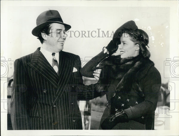 1938 John Hearst son Publisher William Hearst and bride Fanne Wade ...