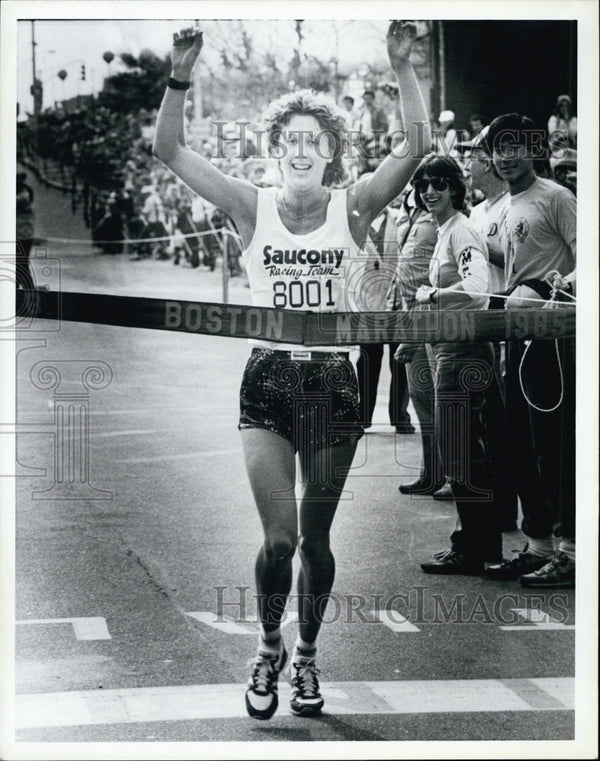 1987 Distance Runner Lisa Larsen Weidenbach - Historic Images