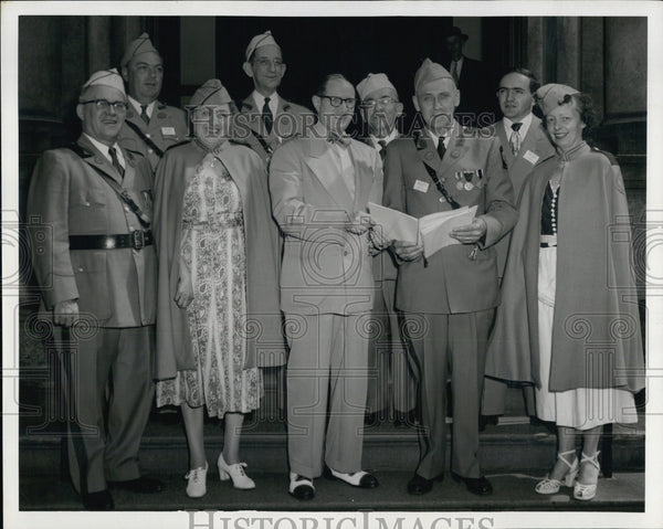 1952 Committee for National Convention Franco-American War Veterans ...
