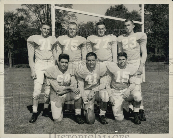 1952 Don Trevisano, Joe Paletta, Bob Mercier, Ernie Gregorowicz ...
