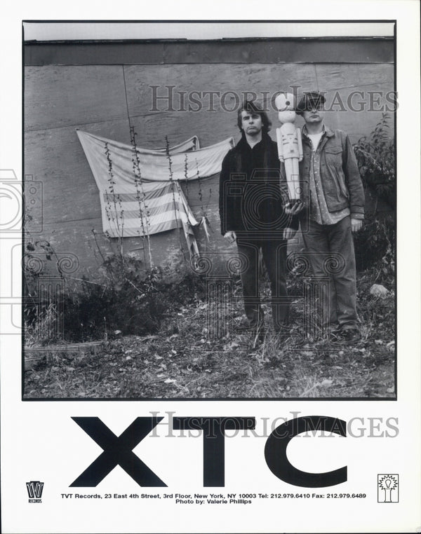 Press Photo Music group XTC - Historic Images