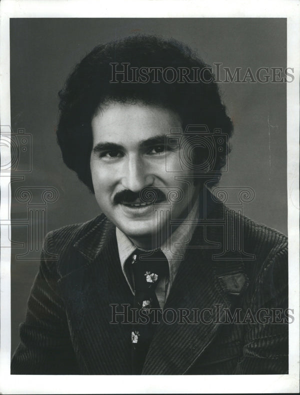 1976 Press Photo Gabe Kaplan American comedian, actor, poker commentat ...