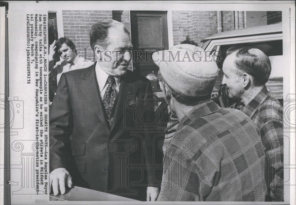 1972 Los Angeles Mayor Sam Yorty - Historic Images