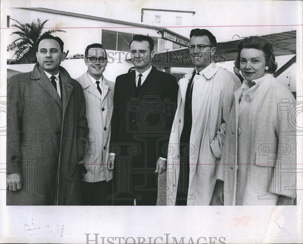 1964 Sen CW Bill Young And Rep Richard J Deeb Leaving For Tallahasee ...