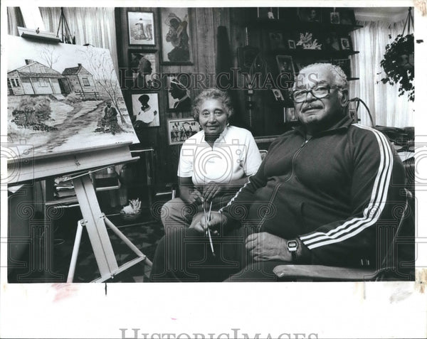 1985 Theodore and Mary Moody paint seascapes and landscapes. - Historic ...