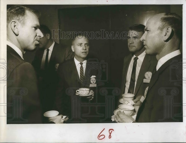 1962 Ed Cook Wendell Watson BA Crum John Hull - Historic Images