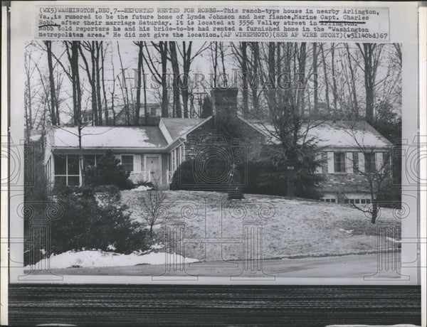 1967 Home of Lynda Johnson and Capt. Charles Robb - Historic Images