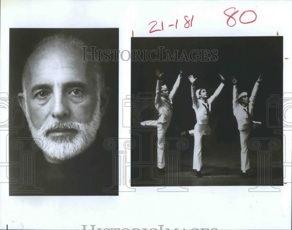 1986 Jerome Robbins famous choreographer. - Historic Images