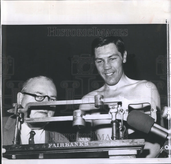 1967 Joey Archer (Boxing) & Ed Dooley New York Commission Chairman ...