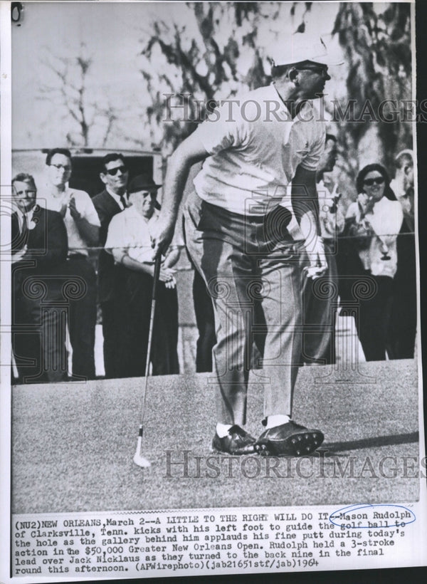 1964 Mason Rudolph Golfer Greater New Orleans Open - Historic Images
