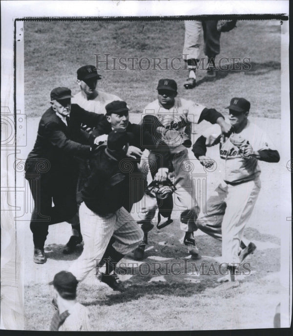 1959 Joe Gordon, Pedro Ramos, Ed Runge, Ed Hurley - Historic Images