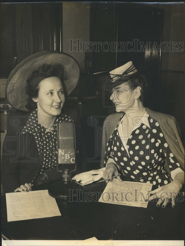 Female radio hosts for NBC - Historic Images