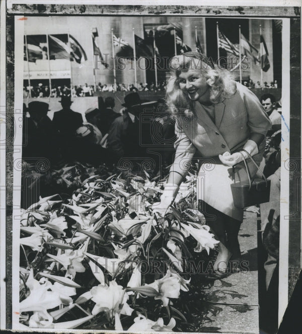 1955 Press Photo Miss Alice Thomas Easter Parade. - RSH40697 - Historic ...