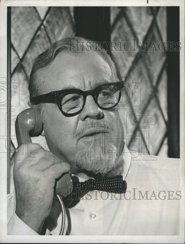 1968 Burl Ives American Actor. - Historic Images