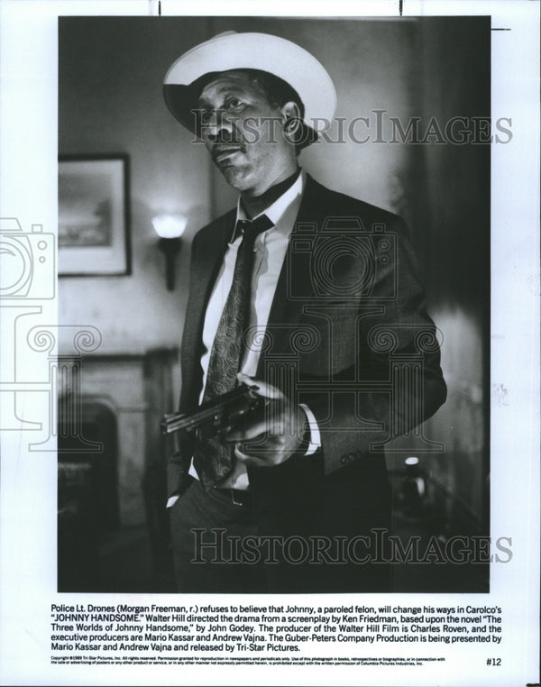 1989 Morgan Freeman in "Johnny Handsome" - Historic Images