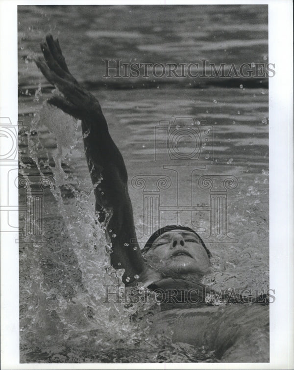 1984 Miriam Jennings of SP Masters. master swimmer - Historic Images