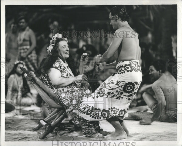 1942 Actress Florence Bates in "The Moon and Sixpence" - Historic Images
