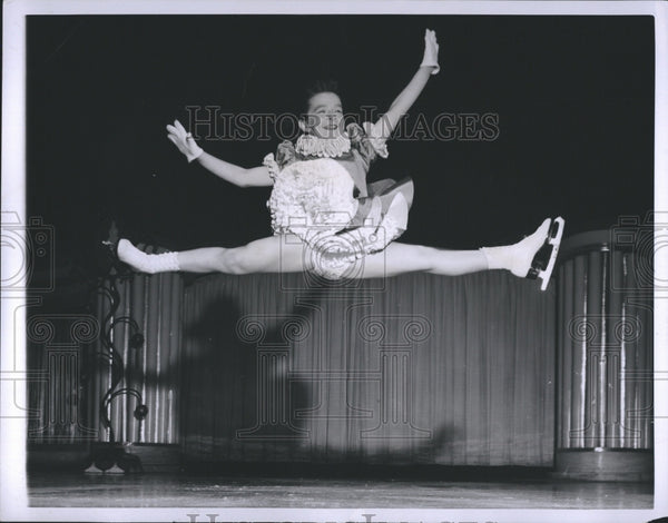 1955 Press Photo Janet Champion of Ice Follies performer. - RSH69471 ...