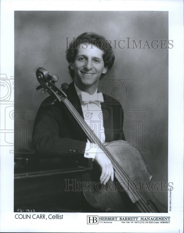 1995 Colin Carr Cellist Musician Cello - Historic Images