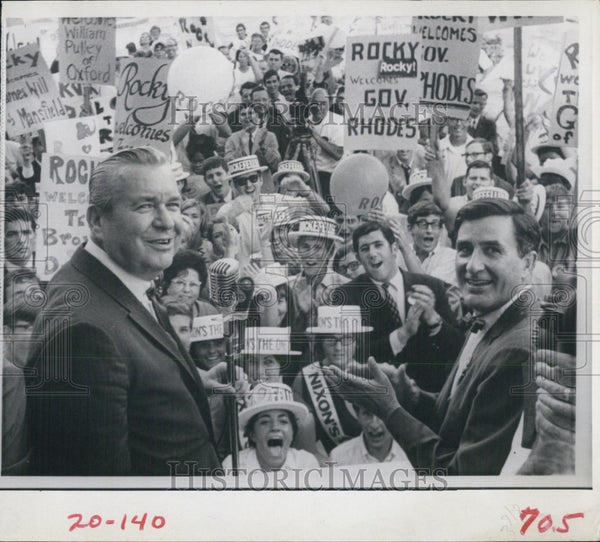 Ohio Republican Governor James Rhodes - Historic Images