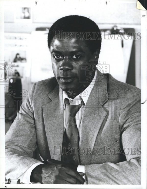 1988 Press Photo Howard Rollins Actor IN THE HEAT OF THE NIGHT ...