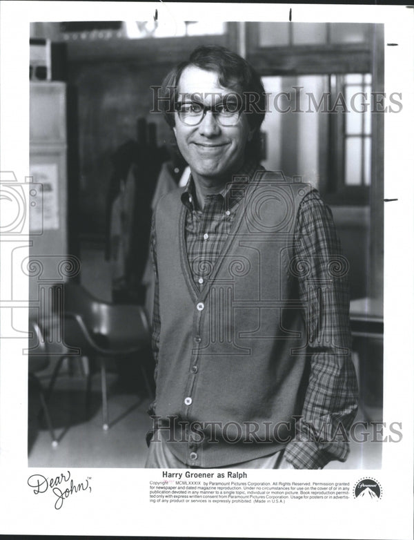 1963 Press Photo Harry Groener as Ralph in "Dear John" - Historic Images