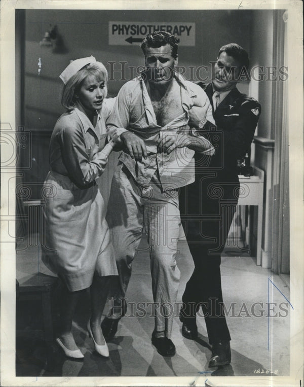 1965 Press Photo James Garner Rod Taylor Eva Marie Saint Actors 36 HOU ...