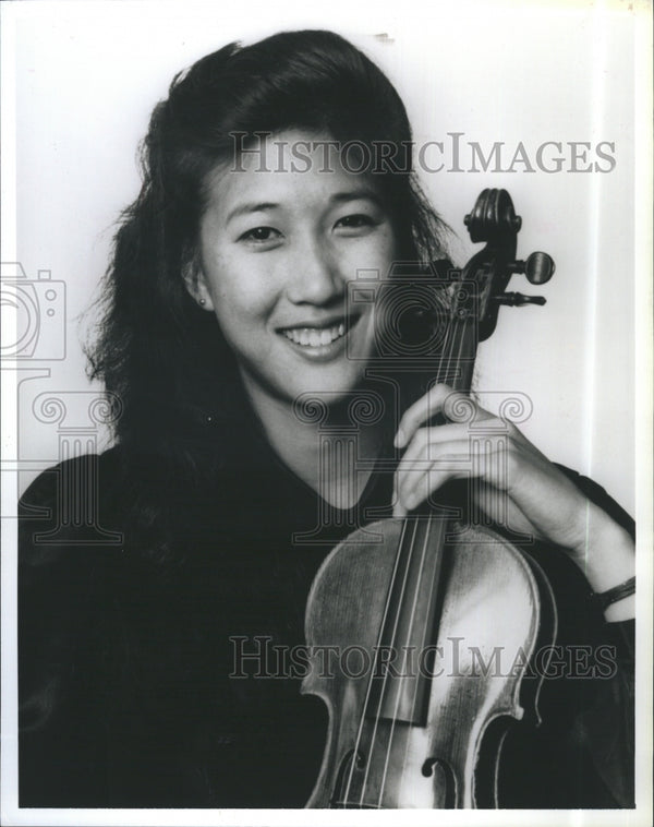 1996 Press Photo Lucia Lin Boston Symphony Orchestra Violinist ...