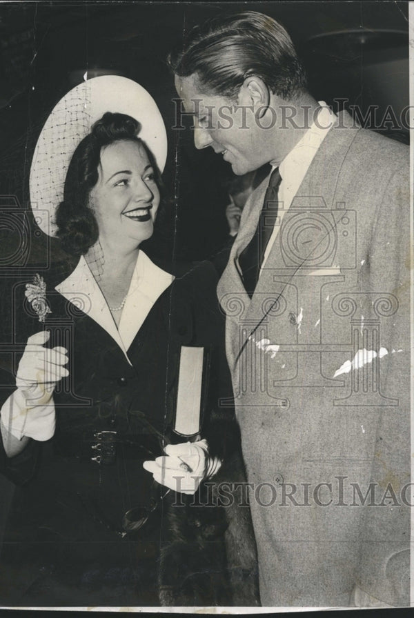 1940 Press Photo Actress Arline Judge with William McKinley. - Historic ...