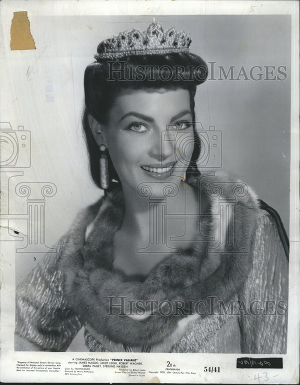 1954 Jarma Lewis in "Prince Valiant" - Historic Images