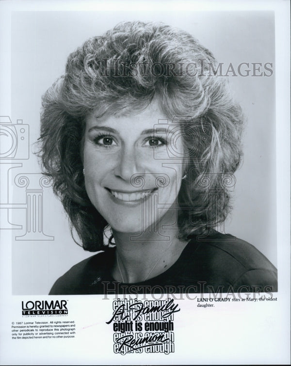 1987 Lani O'Grady Stars In Eight Is Enough - Historic Images