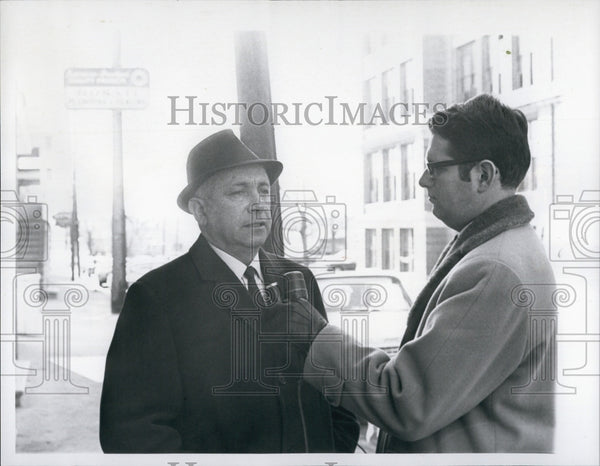 1969 Press Photo Louis Kramer, Superintendent of Schools of Providence ...