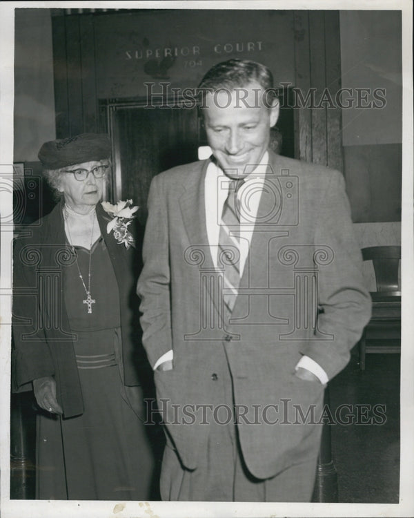 1956 Press Photo Mary Driscoll & Timothy Tobin show in the picture ...