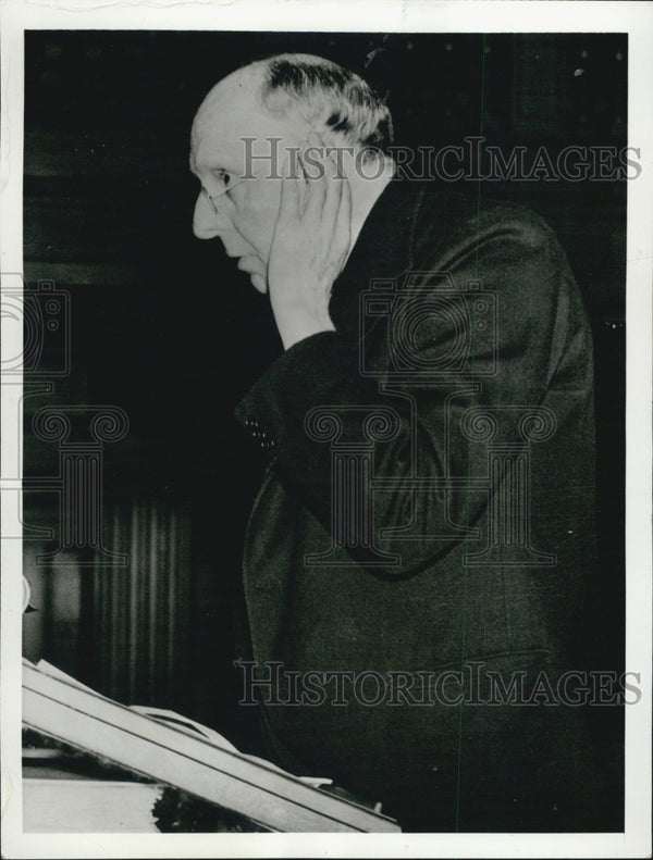 1937 Press Photo Lord Cecil,chair of Natl Congress of Intl Peace Campa ...