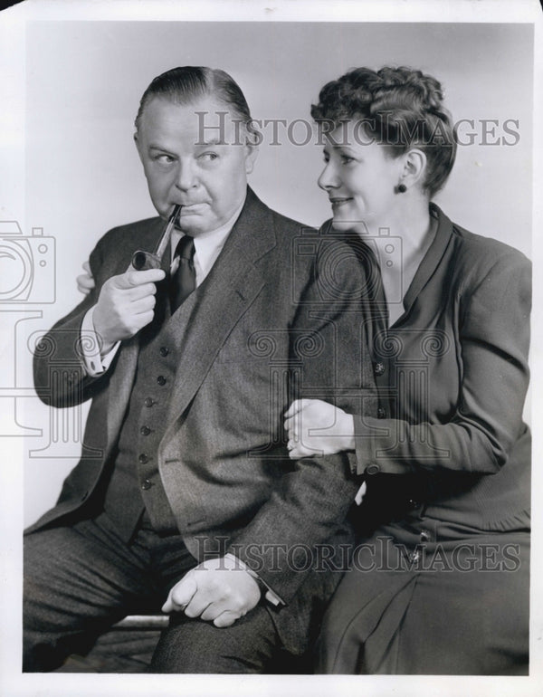 1945 Gene and Kathleen Lockhart in "The Nebbs" - Historic Images