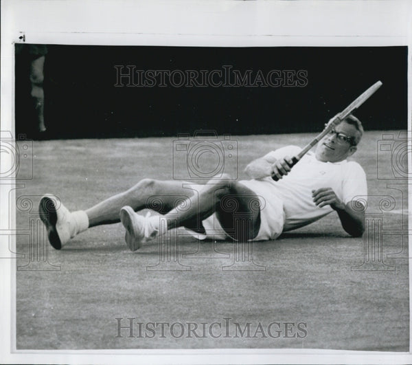 1959 Press Photo Gardner Mulloy Wimbledon Tennis Tournament - Historic ...