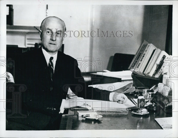 1944 Press Photo Sir Samuel Hoare British Air Minister - Historic Images